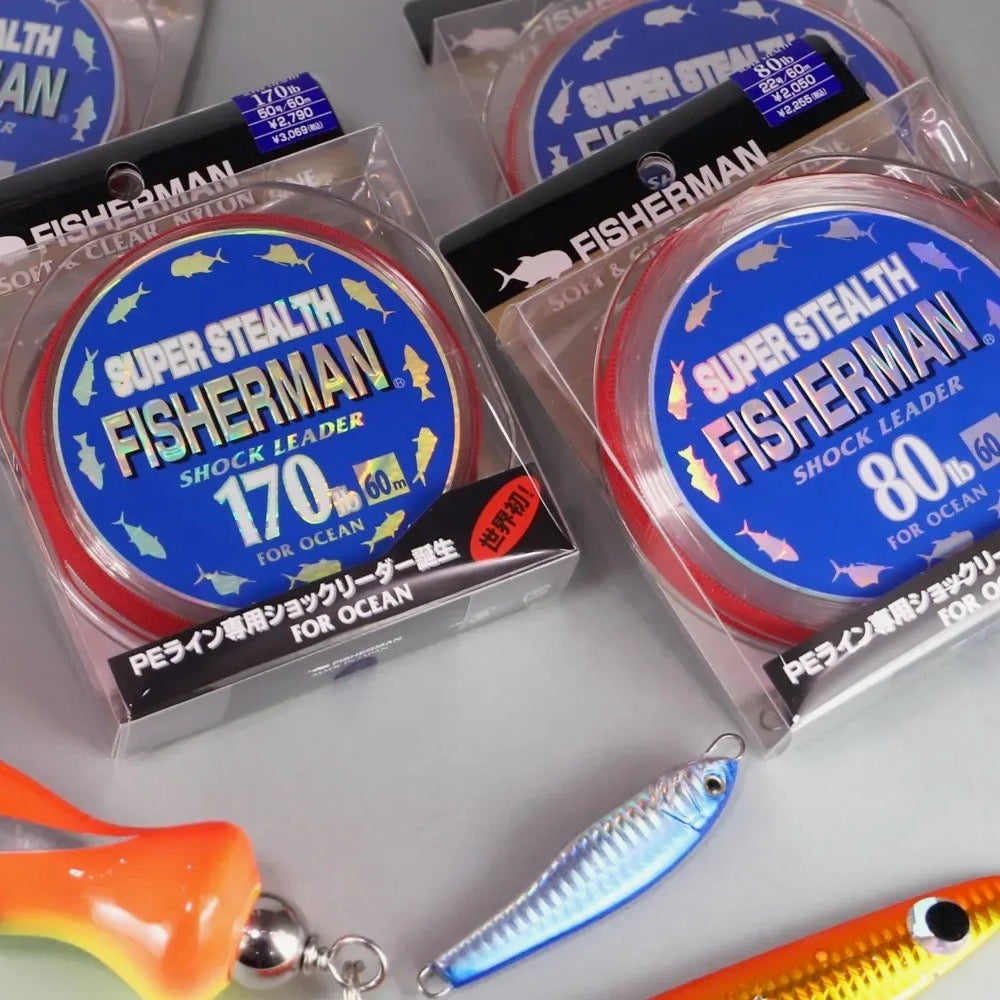 SUPER STEALTH Shock Leader - FISHER MAN – MINAMI